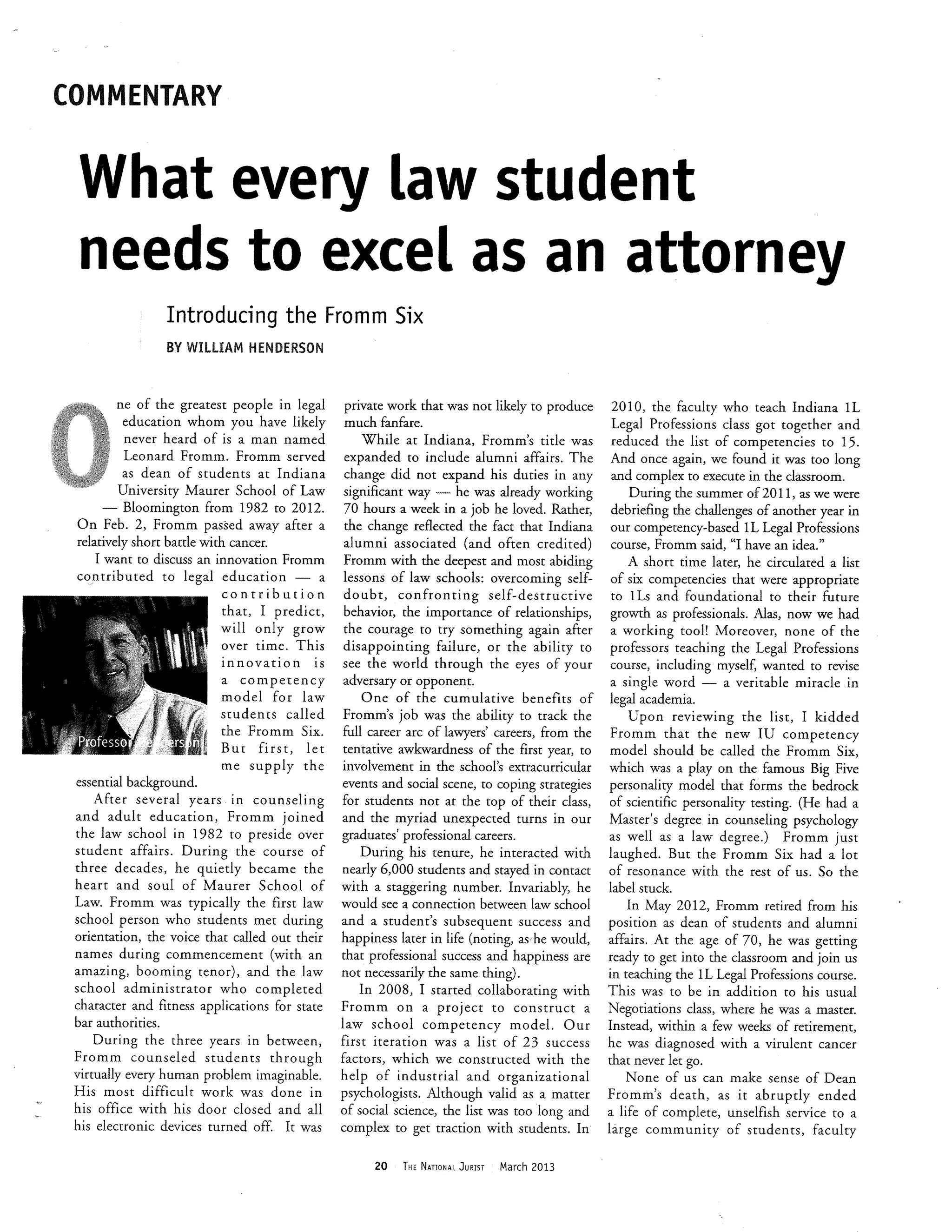 Placement Gone Wild: Lessons Learned in Law School Career Development | PDF