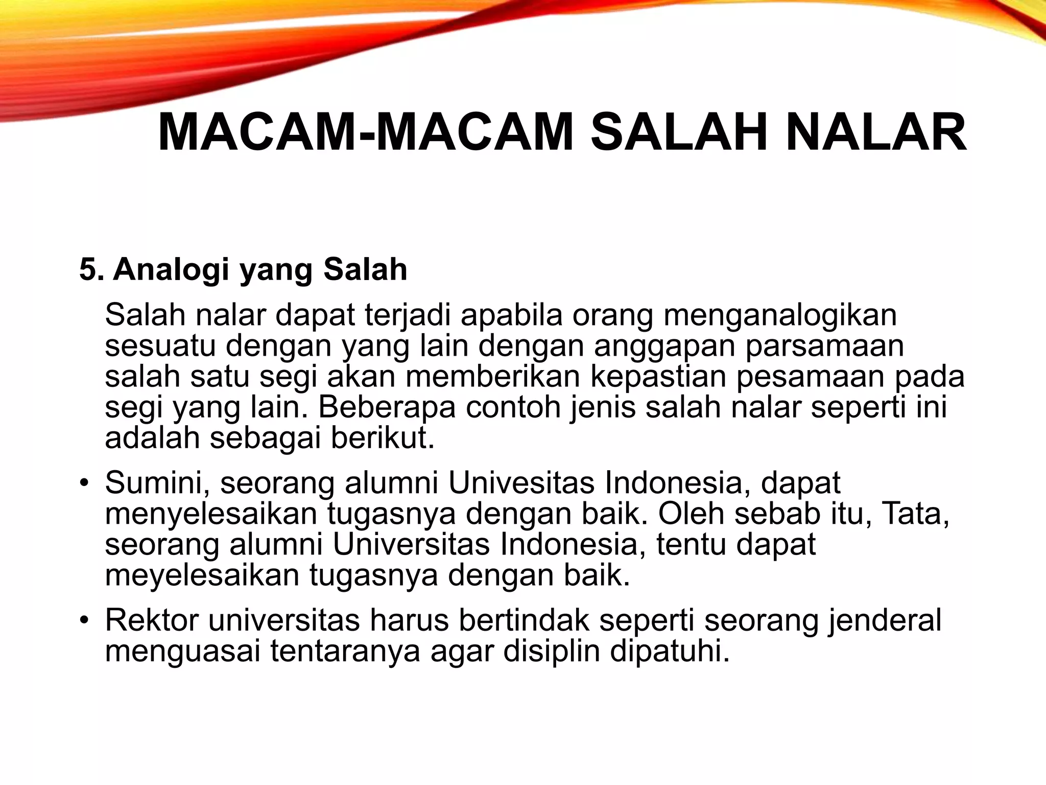 SALAH NALAR | PPTX