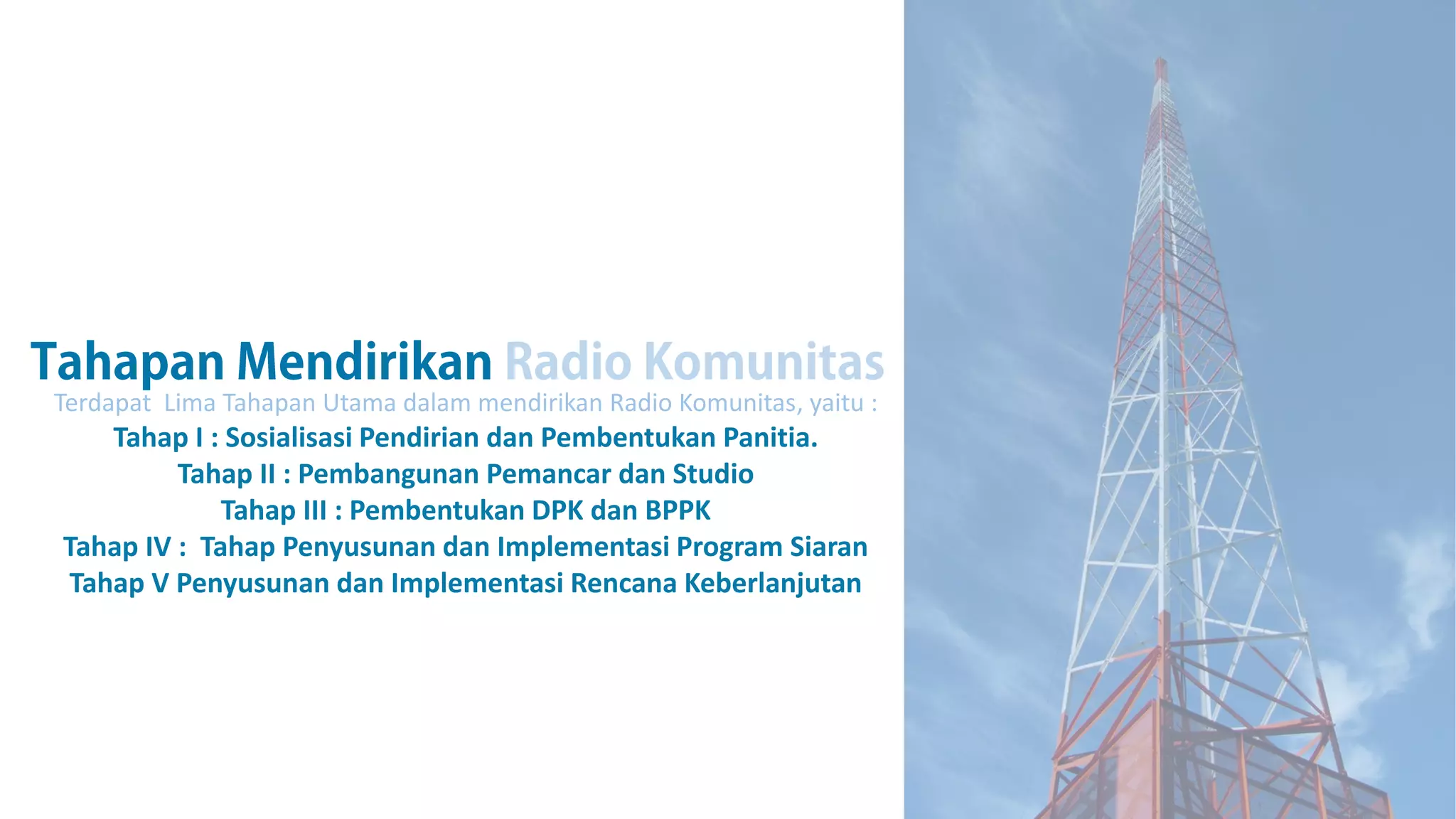 Membangun Radio Komunitas | PDF