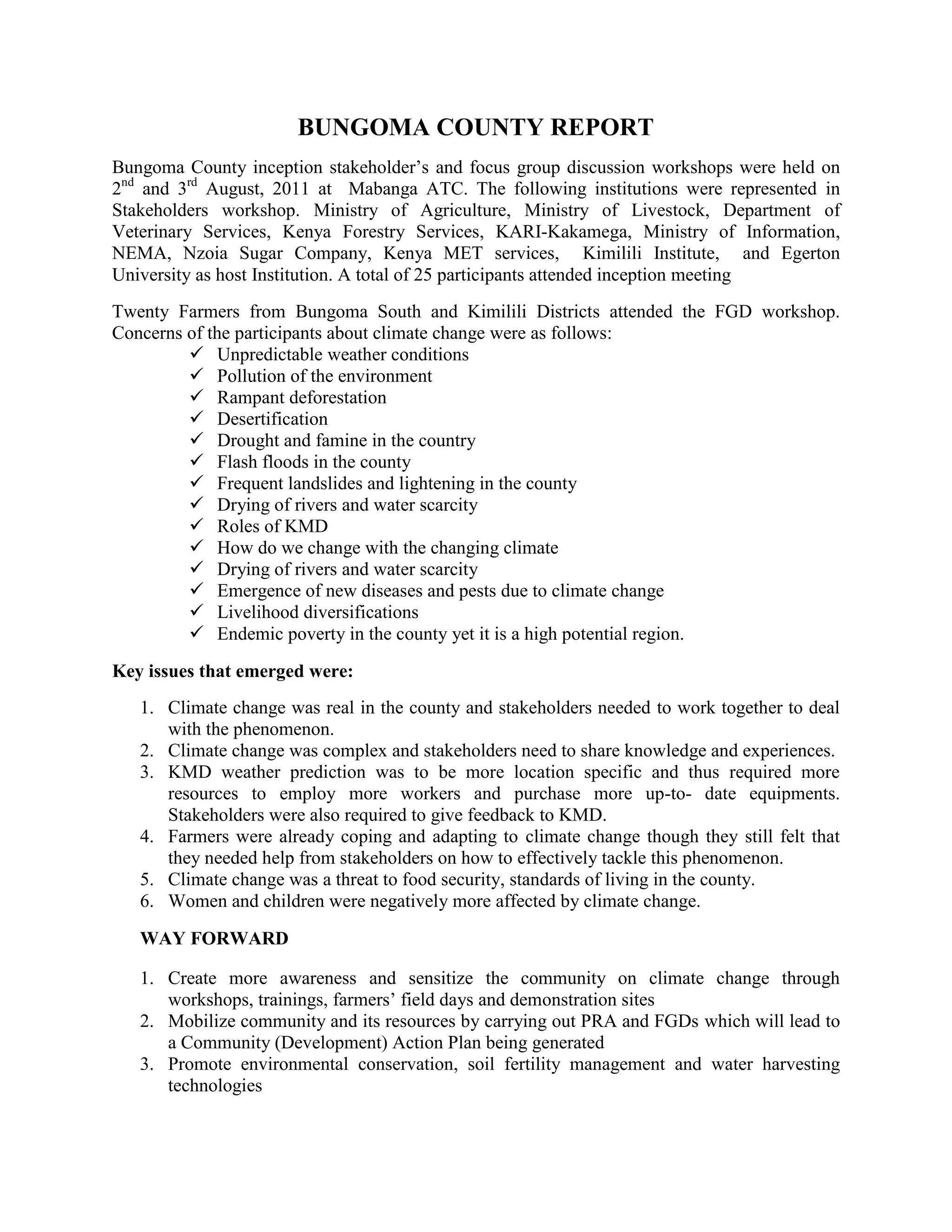 Bungoma county report rvsd | PDF