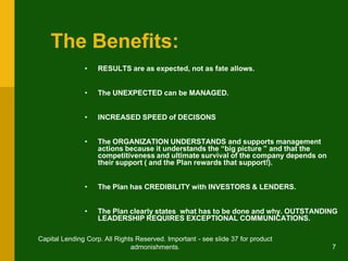 Principles of Business Planning and Financing | PDF