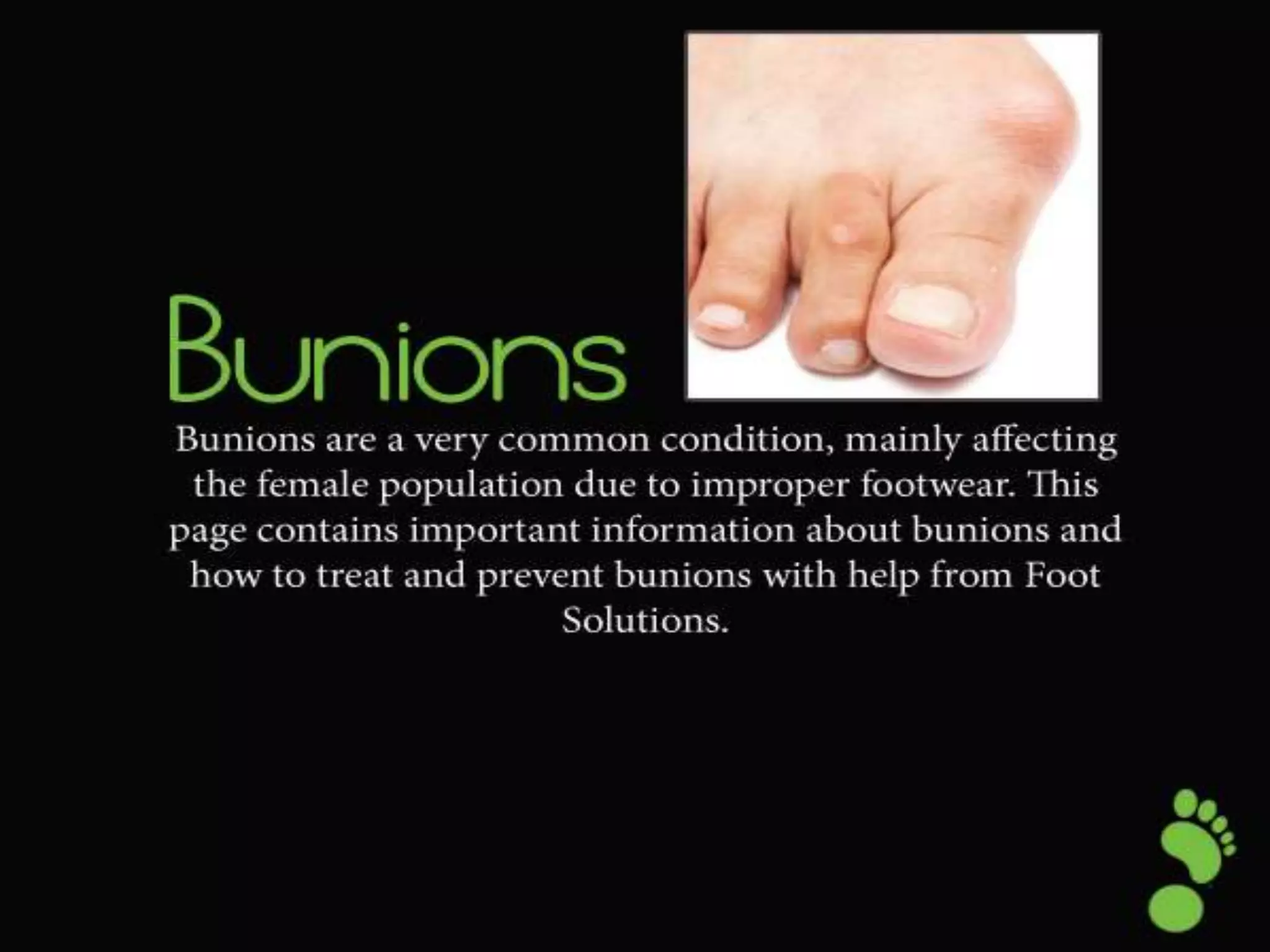 Bunion information & treatment | PPT