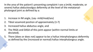 Bunion work - up | PPT