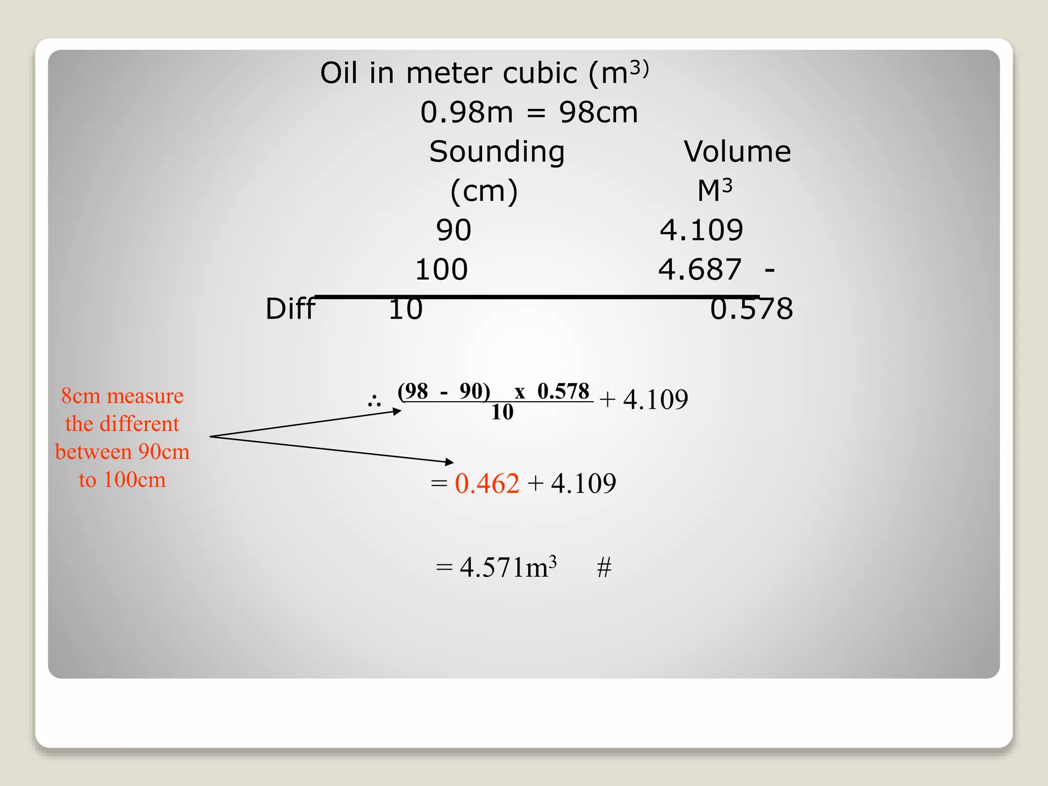 Bunkering Calculation | PPT
