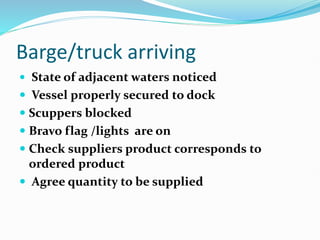 bunkering procedure 2.pptx marine engineering | PPTX