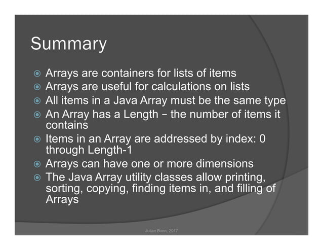 Introduction to Arrays in Programming | PDF | Programming Languages | Computing