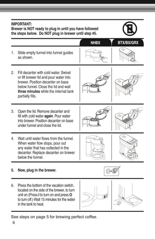 Bunn coffee maker_user_manual | PDF