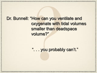 Bunnell History and High Frequency Jet Ventilator Theory | PDF