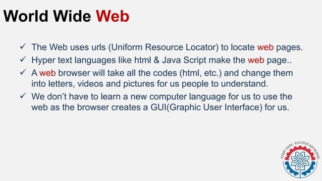 Internet VS World Wide Web | PPT