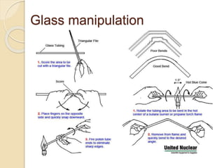 Bunsen burner and Glass Manipulation | PPTX