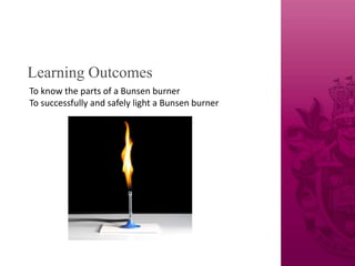 Bunsen burner | PPTX