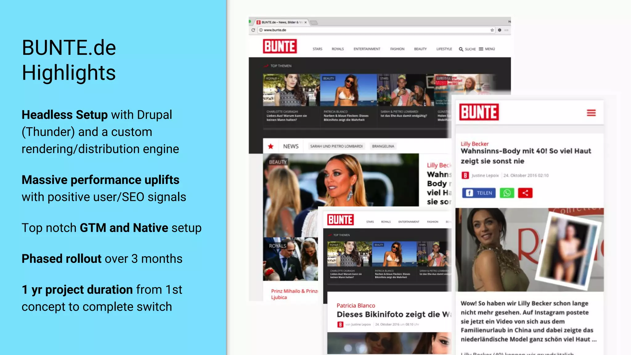 BUNTE.de Drupal CMS Headless Setup | PDF | Cloud Computing | Internet