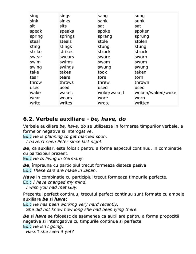 gramatica limbii engleze | DOC | Air Travel | Travel Type
