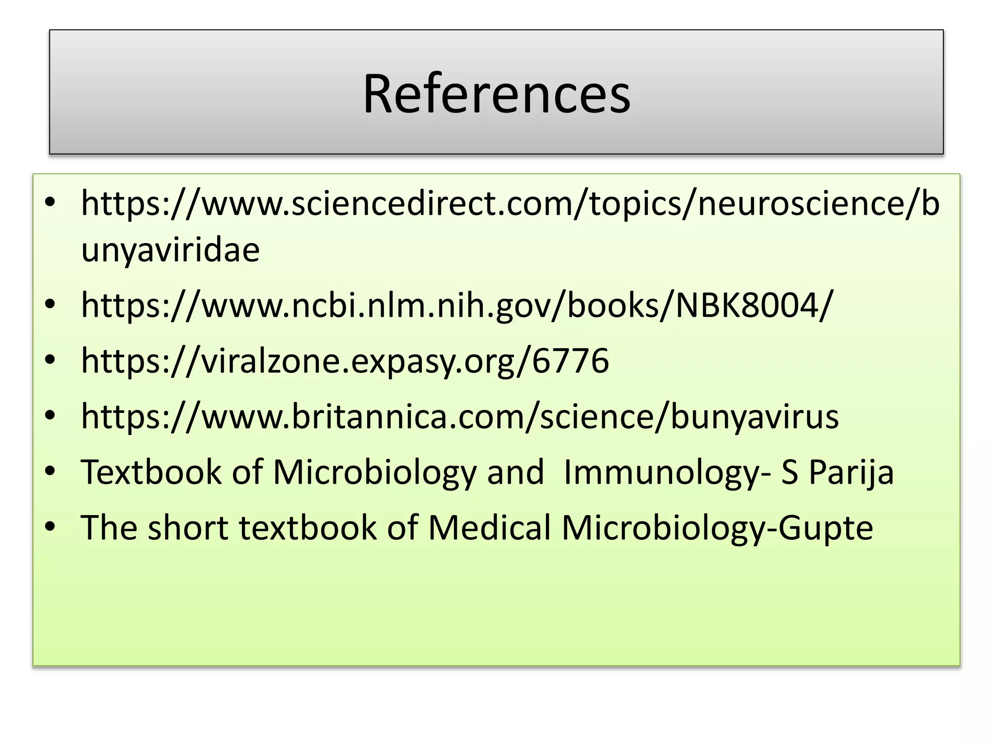 Bunya virus- Bunyaviridae | PPTX