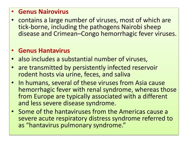 Bunya virus- Bunyaviridae | PPTX | Biological Sciences | Science
