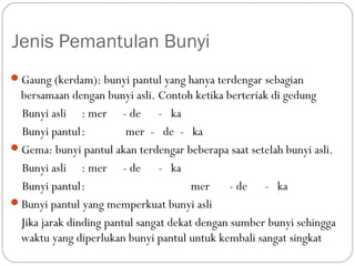 Bunyi | PPT