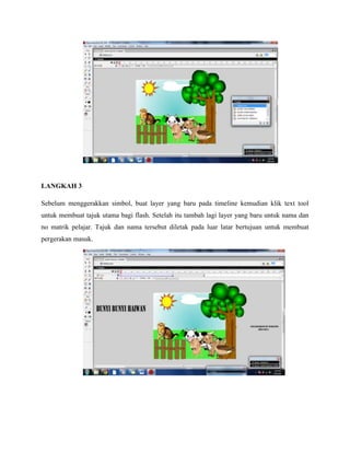 CARA MEMBUAT ANIMASI RINGKAS DGN FLASH | PDF