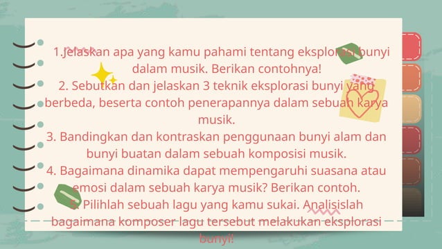 BUNYI MUSIK DAN EKSPLORASI BUNYI bbb.bpptx | PPTX