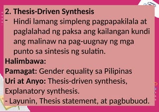 BUOD AT SINTESIS - FILIPINO 12-SHS-.pptx