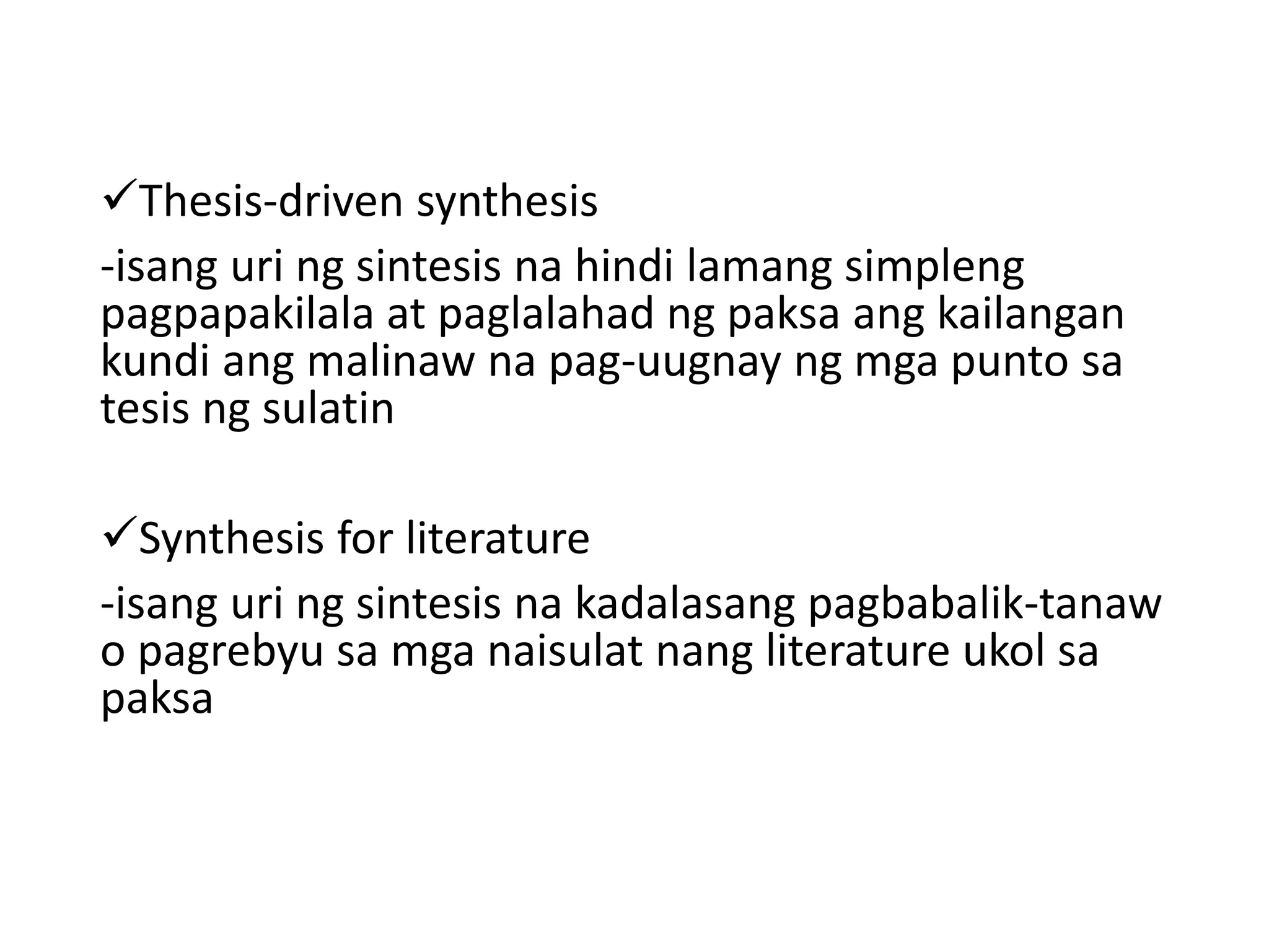 BUOD NG ISANG SINTESIS SHS FILIPINO.pptx