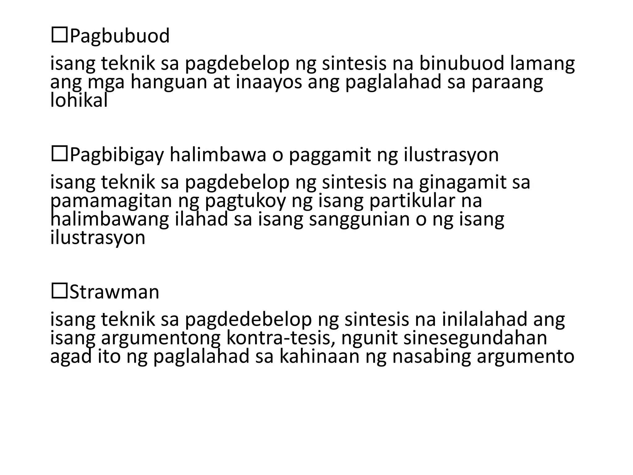 BUOD NG ISANG SINTESIS SHS FILIPINO.pptx