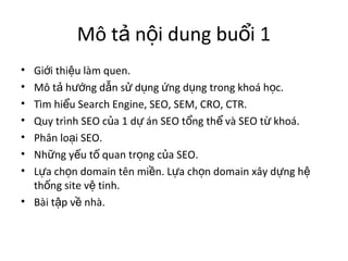 SEO vẽ tranh tường | PPT