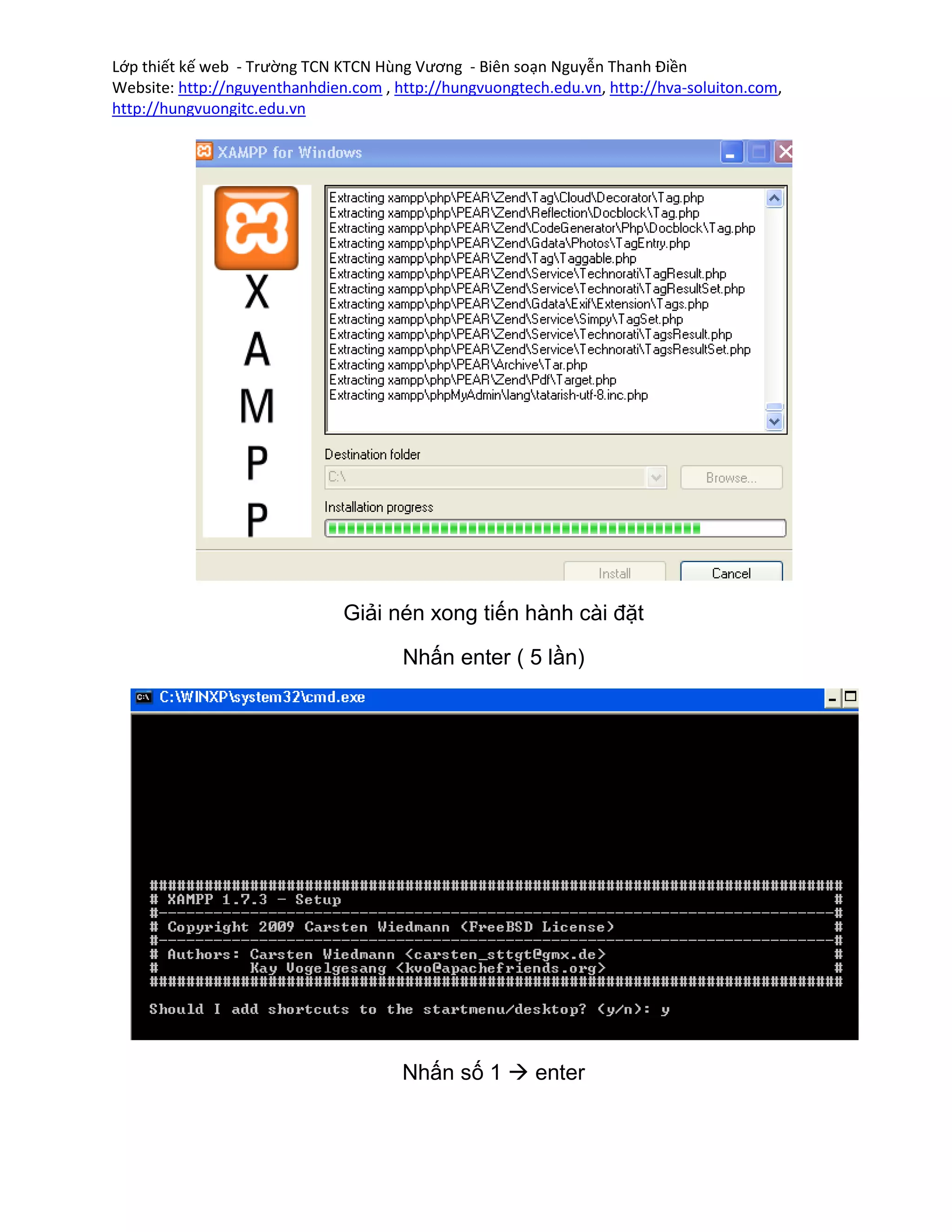 Buoi 1-bai-1-cai-dat-xampp | PDF