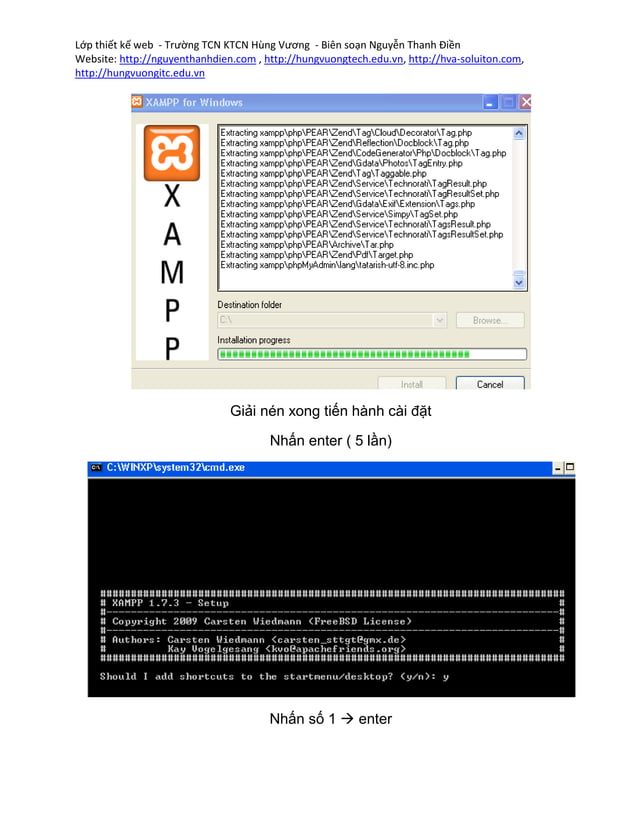 Buoi 1-bai-1-cai-dat-xampp | PDF