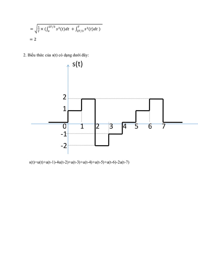 Tín hiệu, hệ thống và phân giải mạch 1 | PDF