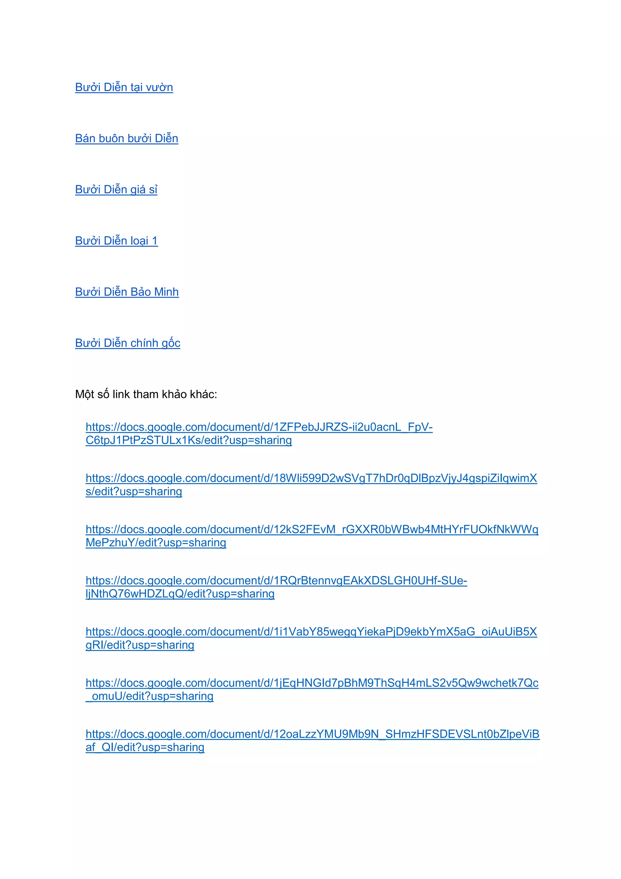 Buoi dien chuan | PDF