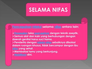 INFEKSI NIFAS | PPTX