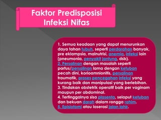 INFEKSI NIFAS | PPTX