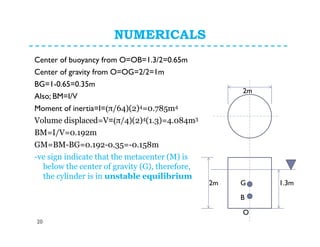 Buoyancy and floatation | PDF