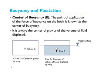 Buoyancy and floatation | PDF