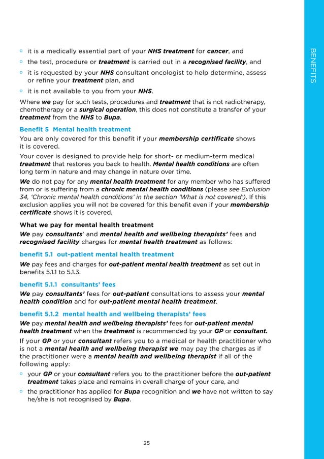 Bupa select-membership-guide | PDF