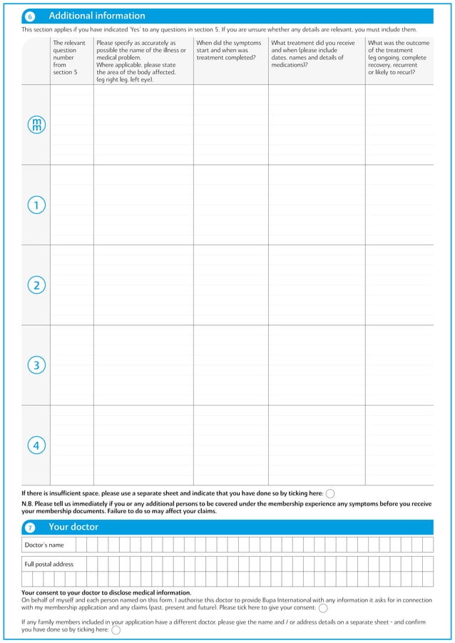 Pacific Prime - Bupa Lifeline Application Form | PDF