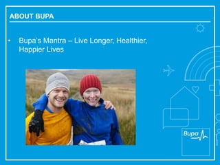 Bupa placement presentation | PPTX