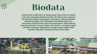 Bupati Kabupaten Langkat Adnan Nur Lubis | PDF