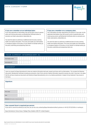 Pacific Prime - Bupa Worldwide Health Options Application Form | PDF ...