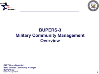 Bupers 32 leadership brief | PPT