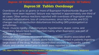 Bupron SR Tablets (Generic Bupropion Hydrochloride SR Tablets) | PPT