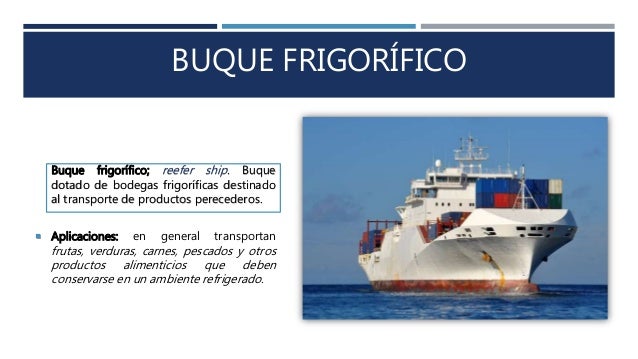 Buques frigoríficos