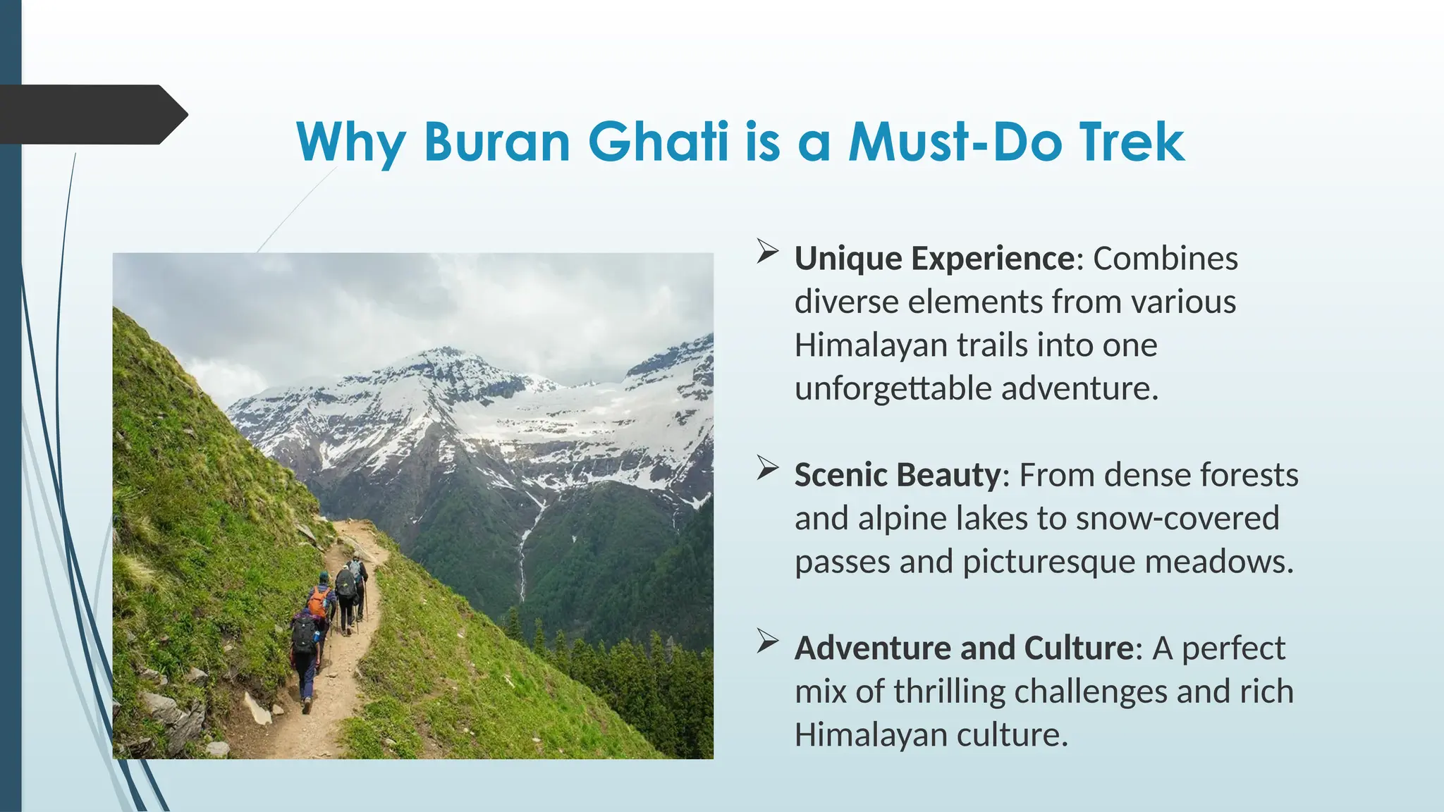 Buran Ghati Trek - Unexplored Himalayas Adventure | PPTX