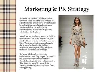 Burberry Case Study | PPT