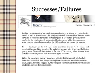 Burberry Case Study | PPTX
