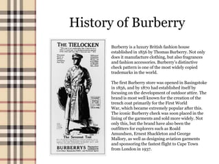 Burberry Case Study | PPTX