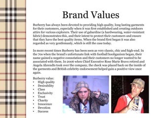 Burberry Case Study | PPTX