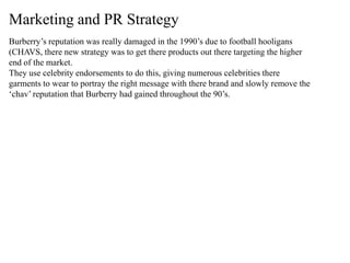 Burberry Research | PPT