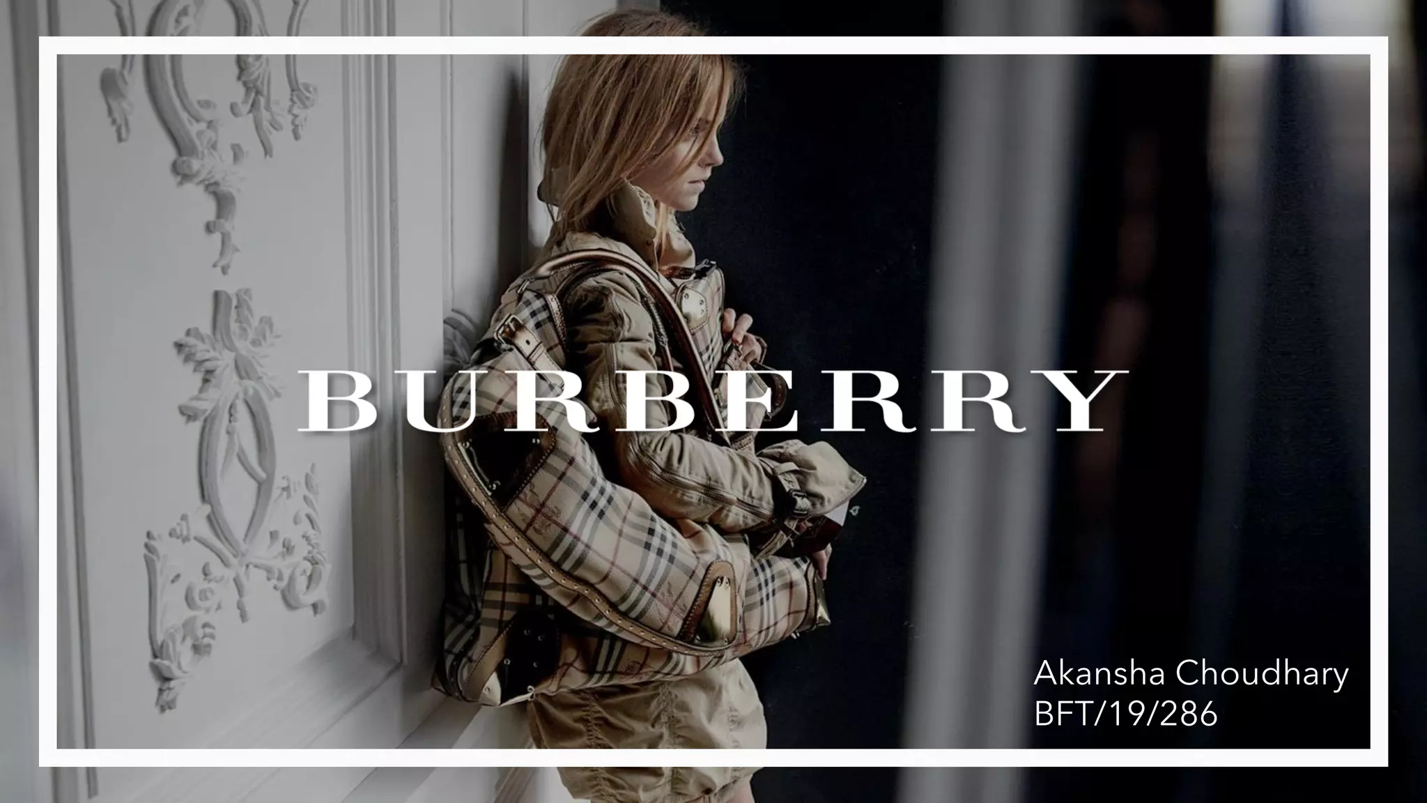 Burberry - Brand Study & Wallpaper, Window Display, Prop Design | PDF