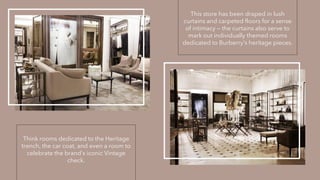 Burberry - Brand Study & Wallpaper, Window Display, Prop Design | PDF ...